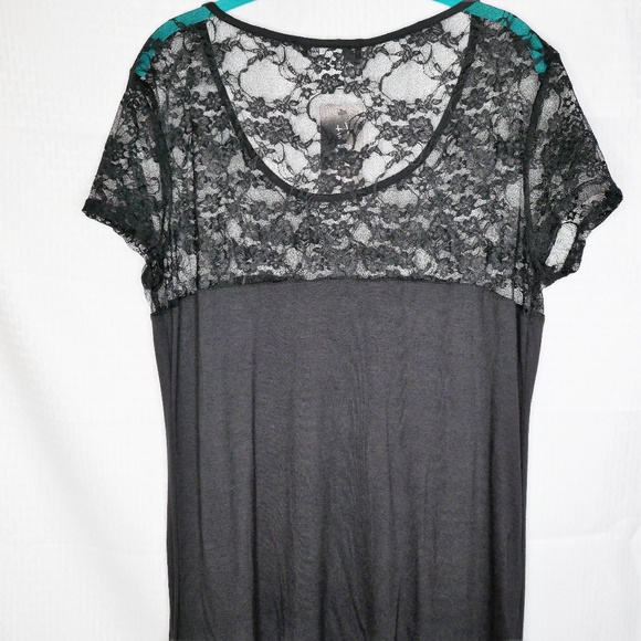French Atmosphere | Tops | Nwt French Atmosphere Blouse W Scoop Neck ...